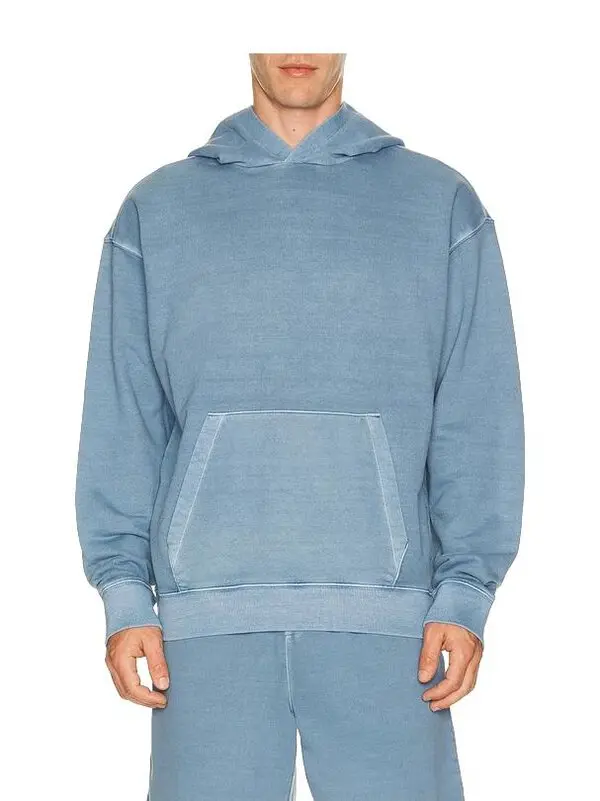 Beyond Yoga Beach Washed Terry Hoodie - Blue