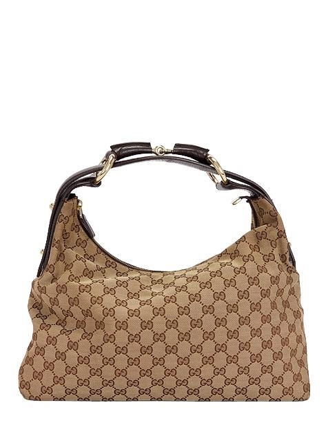 FWRD RENEW Gucci Horsebit Hobo Bag - Brown