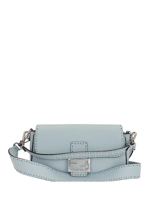 FWRD RENEW Fendi Selleria Baguette Nm Shoulder Bag - Blue