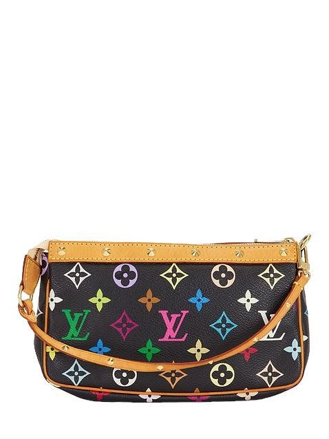 FWRD RENEW Louis Vuitton Monogram Pochette Accessoires Shoulder Bag - Black
