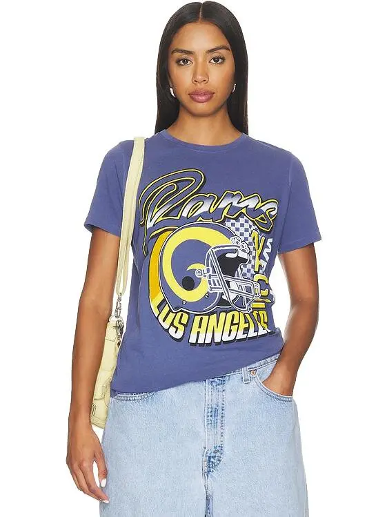 Junk Food Rams City Edition Vintage Tee In . Also - Blue