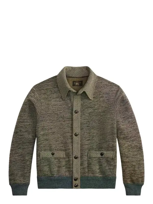 Ralph Lauren Cotton Button Cardigan - Grey
