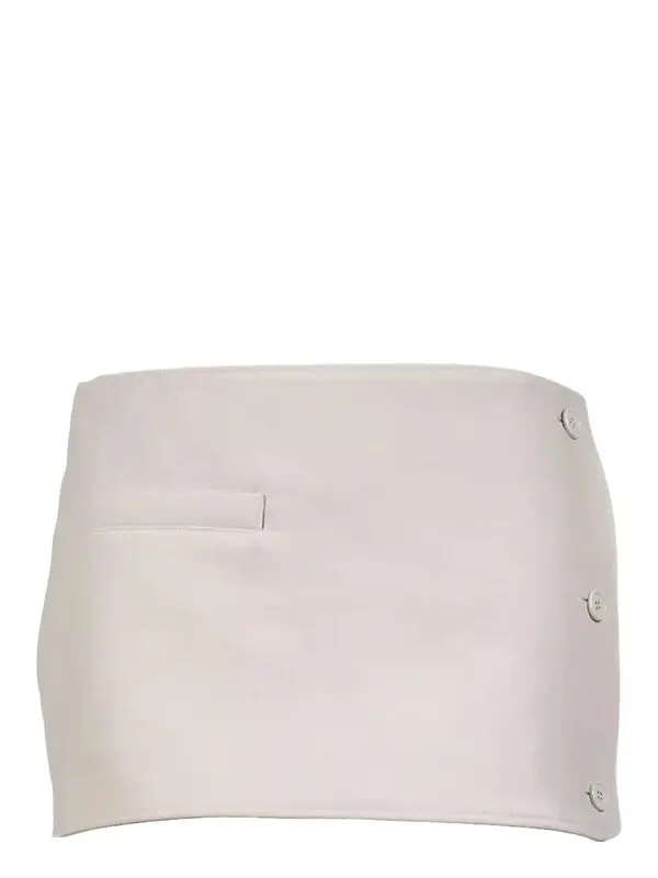 COURREGES Oblique Mini Skorts - Neutrals