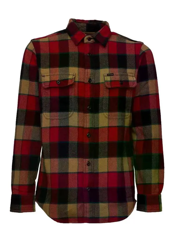 Filson Check Flannel Shirt - Red