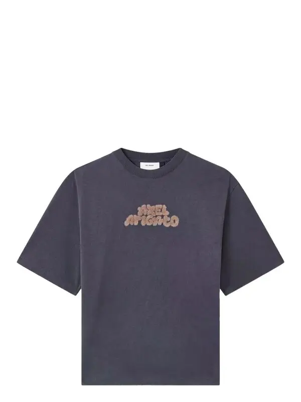 Axel Arigato Logo-patch T-shirt - Grey