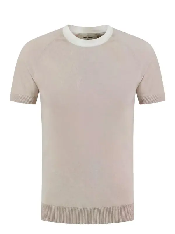 GRAN SASSO Raglan-sleeve T-shirt - Neutrals