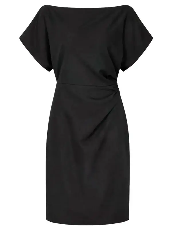 CLUB21 COLLECTION Mini Thea Draped Dress - Black