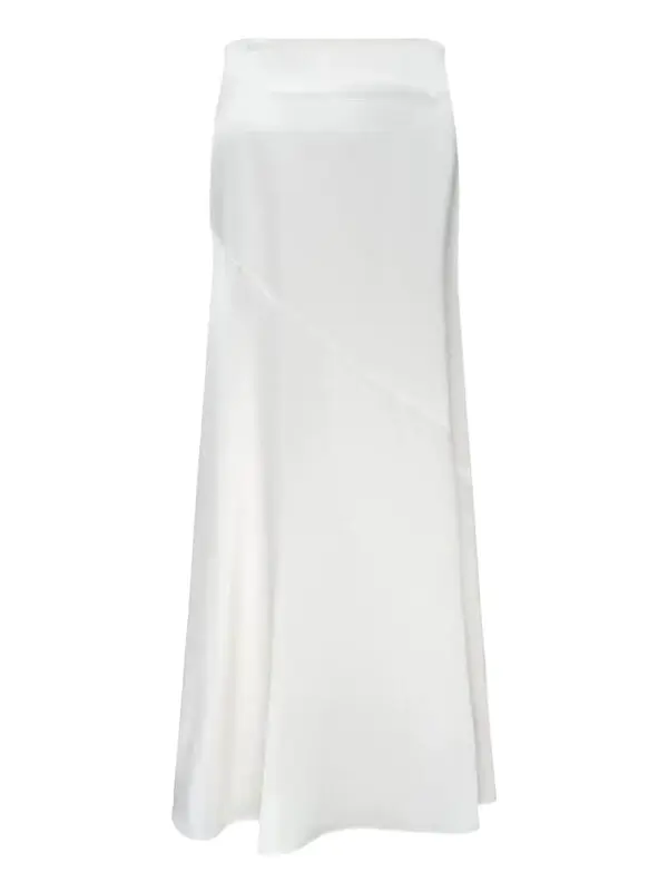 CLUB21 COLLECTION Blair Matte-texture Skirt - White