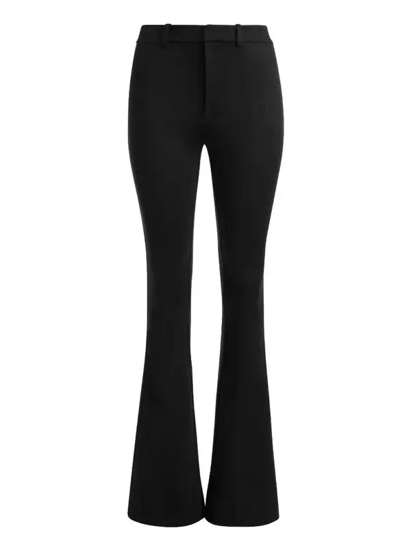 Alice + Olivia Kerry Bootcut Trousers - Black