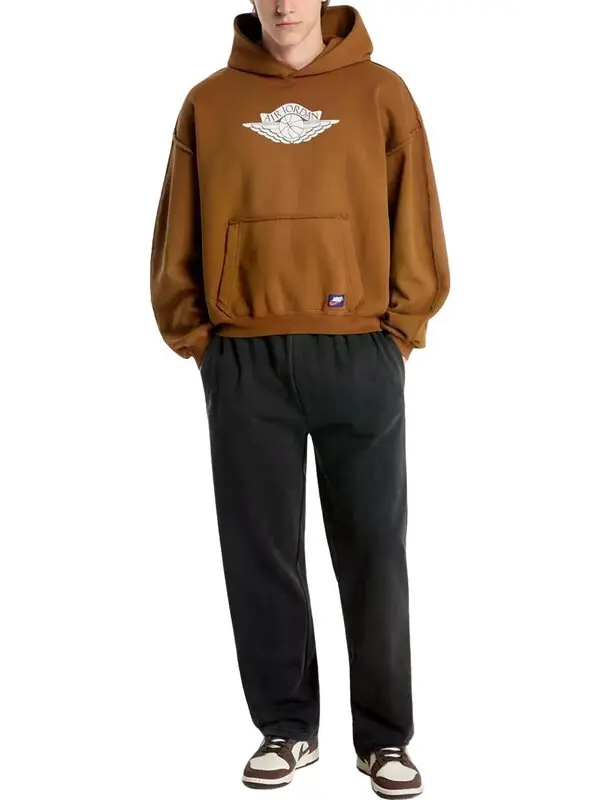 JORDAN Flight Wings Hoodie - Brown