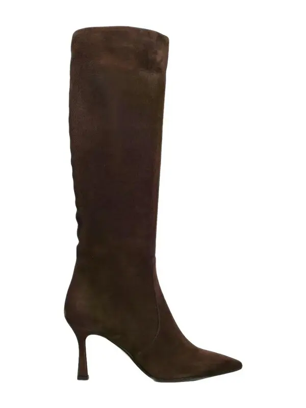 THE SELLER Pointed-toe Knee-high Boots - Brown