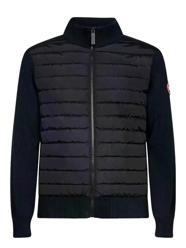 Canada Goose Hybridge Quilted Knit Jacket - Blue