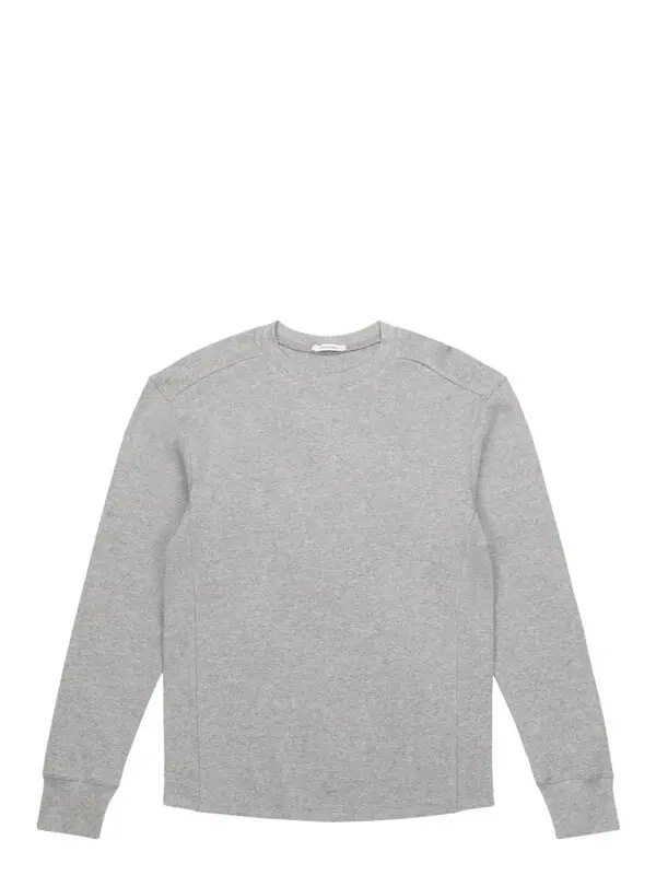 ENTIRE STUDIOS Waffle-knit Long-sleeve T-shirt - Grey