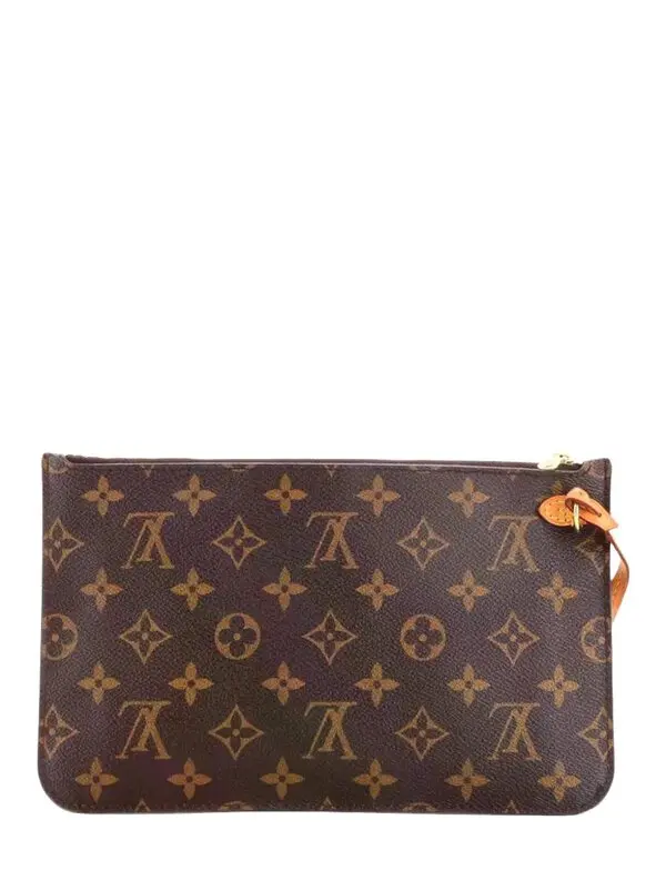 LOUIS VUITTON Monogram Canvas Pouch - Brown