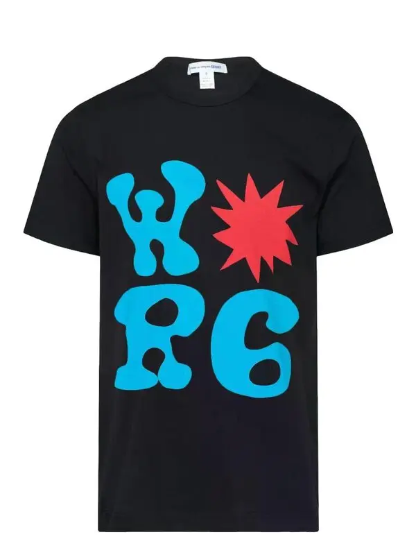 Comme Des Garçons Graphic-print T-shirt - Black