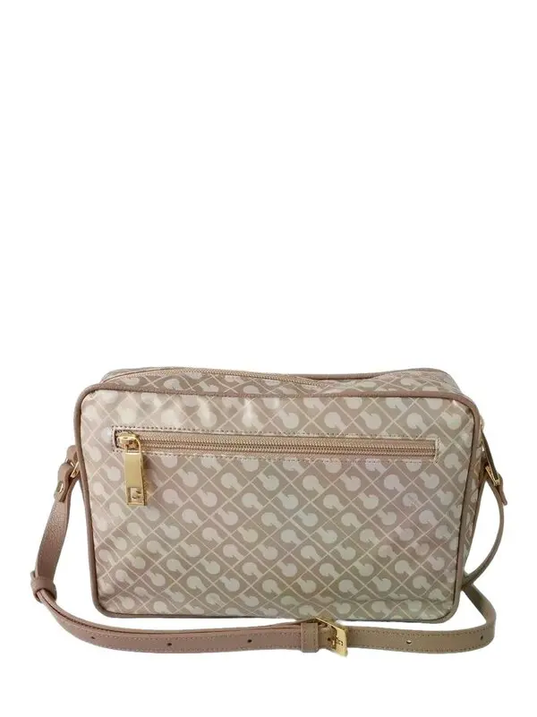 GHERARDINI Monogram Pattern Crossbody Bag - Neutrals
