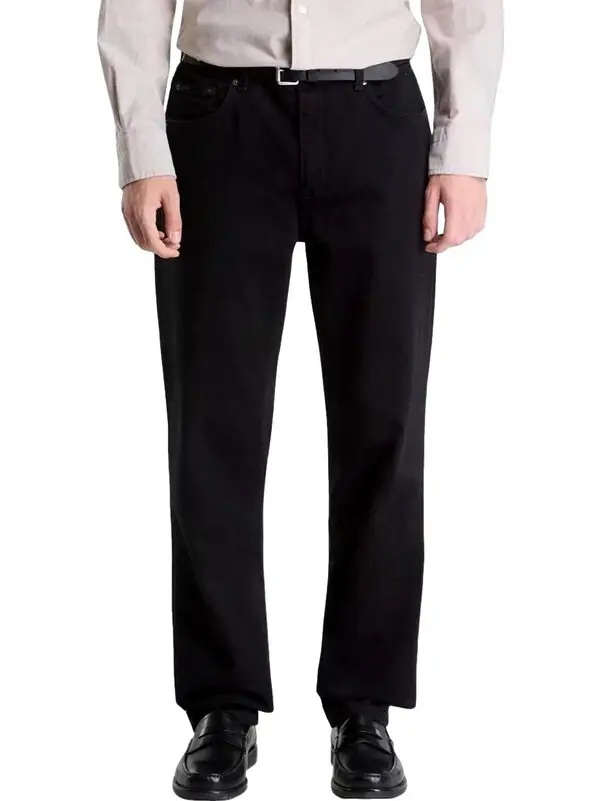 Gant Clean Wash Straight-leg Jeans - Black
