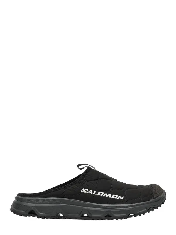 SALOMON Quilted Slip-on Slides - Black