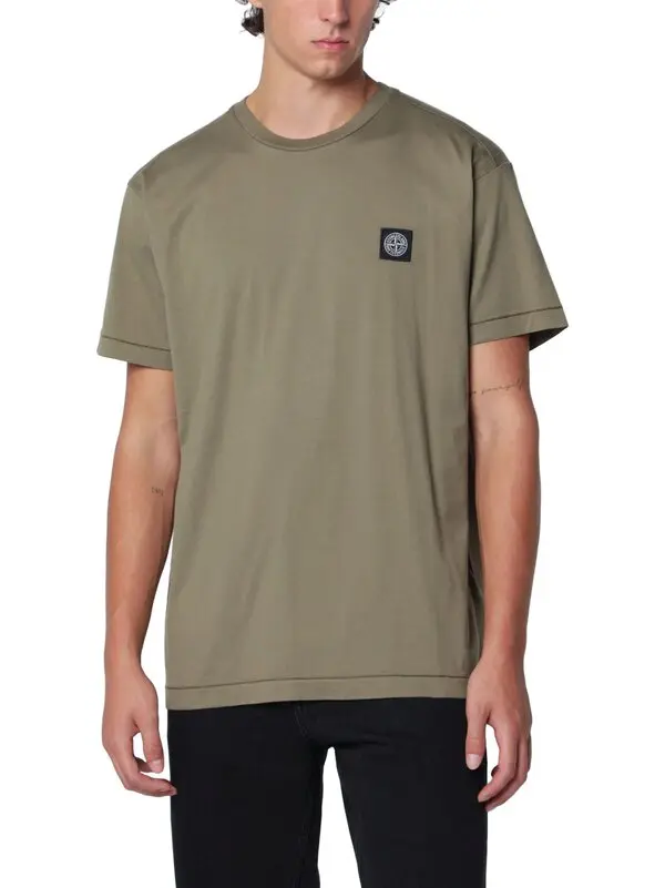 Stone Island Military Cotton T-shirt - Green