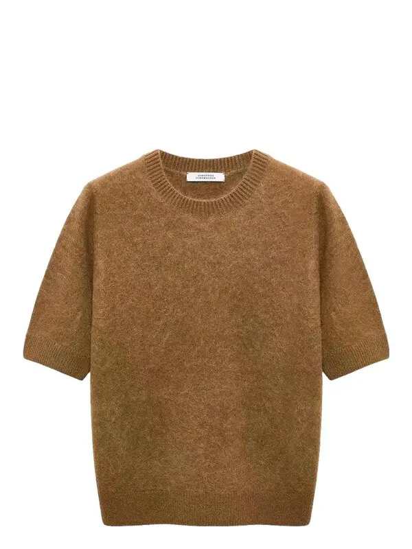 Dorothee Schumacher Fluffy Statements Short-sleeve Top - Brown
