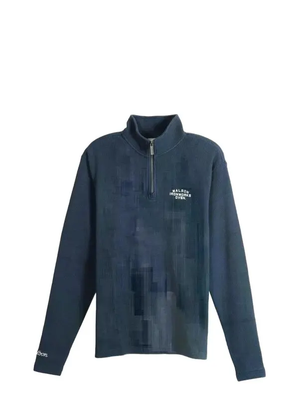 MALBON Flyer Waffle-knit Jacket - Blue