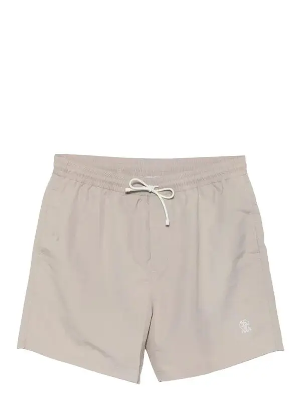 Brunello Cucinelli Drawstring Swim Shorts - Neutrals