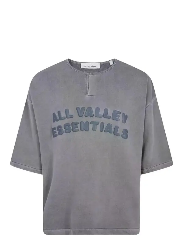 Fear Of God Essentials Logo-print T-shirt - Grey