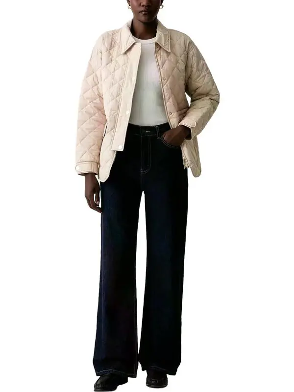 MOS MOSH Manna Quilted Jacket - Neutrals