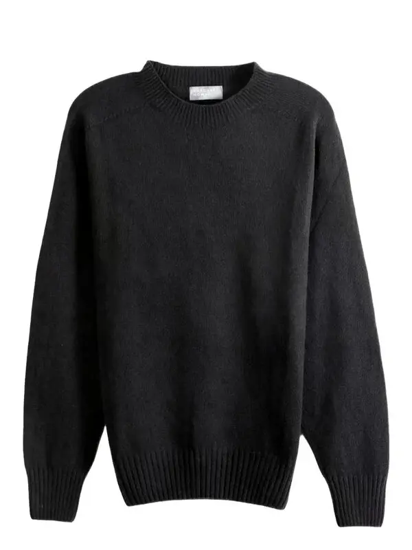 MARGARET HOWELL Asphalt Crew-neck Sweater - Grey