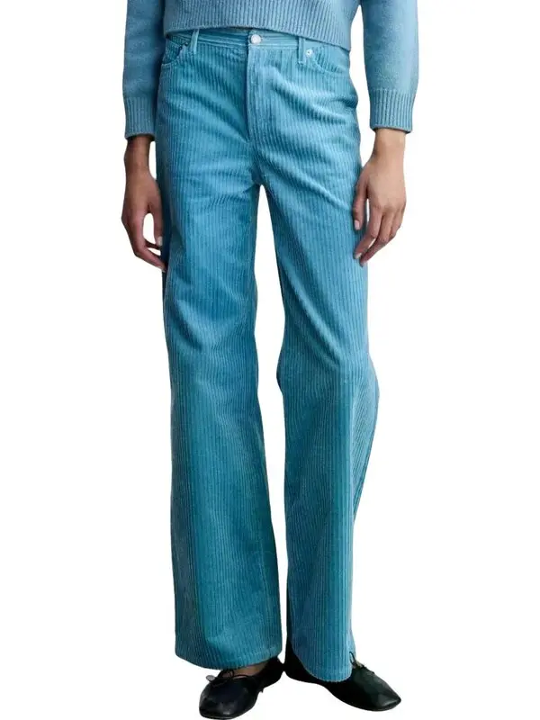 A.p.c. Elisabeth Corduroy Trousers - Blue