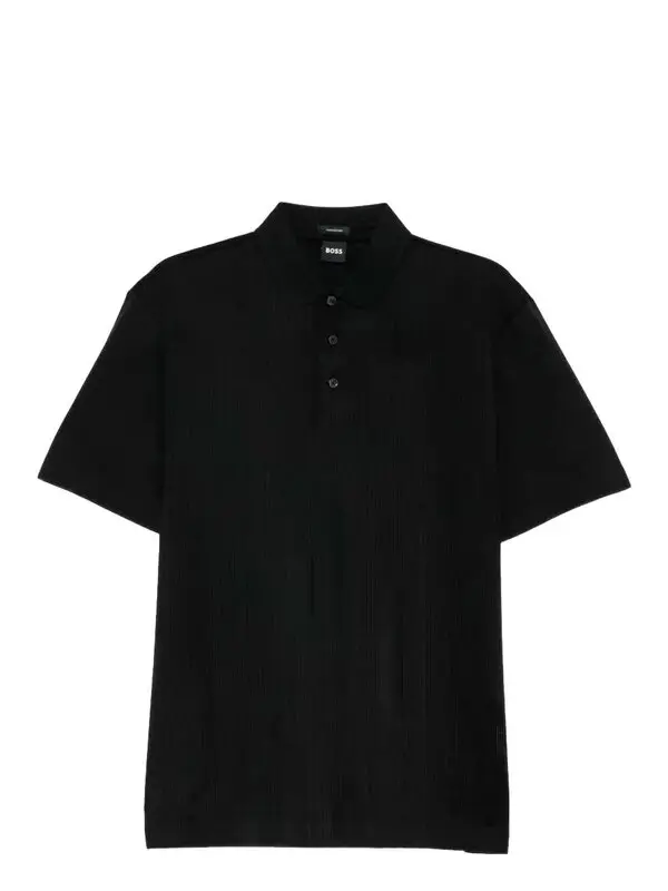 BOSS Short-sleeve Polo Shirt - Black