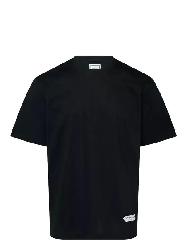 WOOYOUNGMI Logo-patch T-shirt - Black