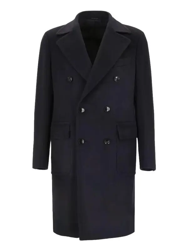 Al Duca D'aosta Double-breasted Coat - Blue