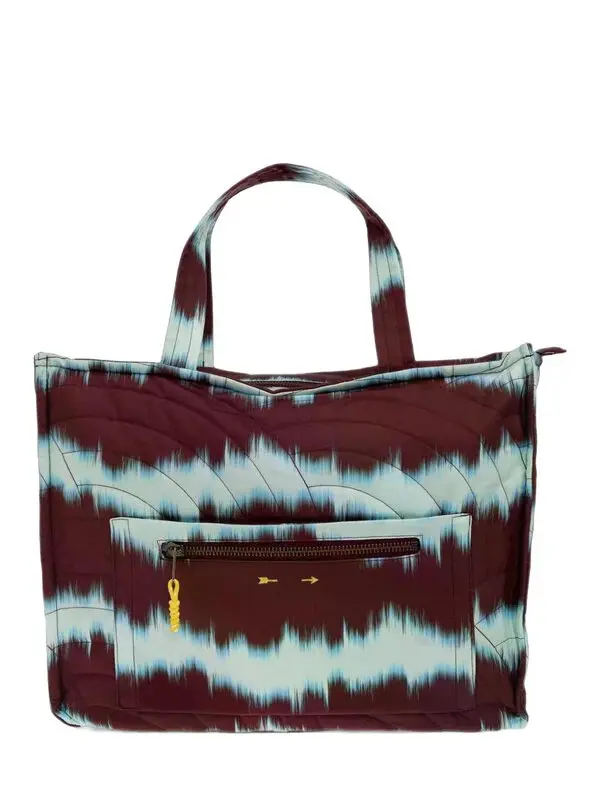 The Upside Rio Tie-dye Quilted Tote Bag - Red