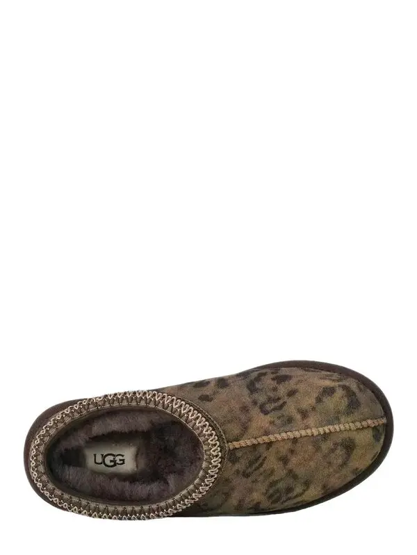 UGG Tasman Leopard-print Suede Mules - Neutrals