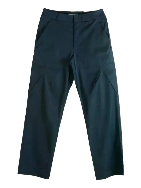 KIKO KOSTADINOV Panelled Straight-leg Trousers - Blue
