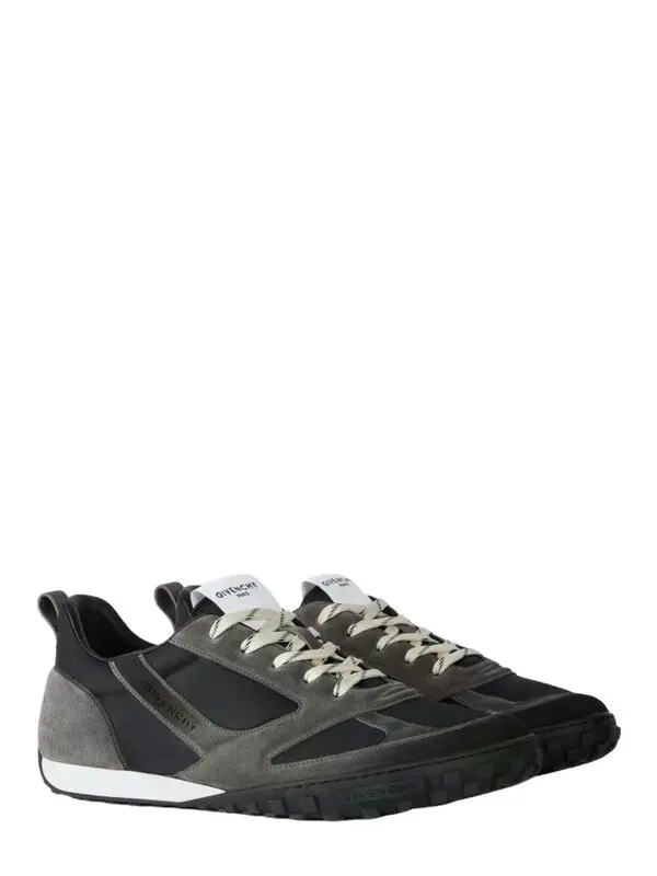 Givenchy Glide Suede Panel Sneakers - Grey