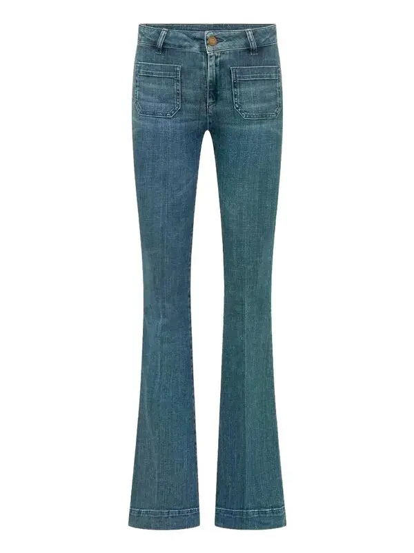 THE SEAFARER Capucine Flared Jeans - Blue