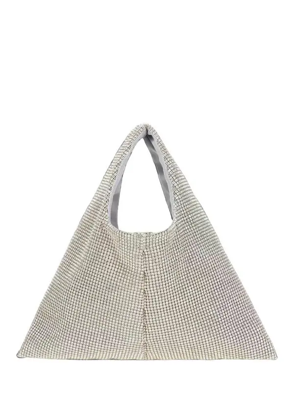 TWENTY FOURHAITCH Parks Crystal-embellished Tote Bag - Silver