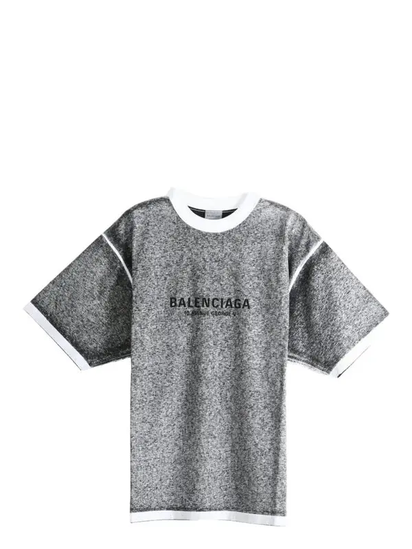 Balenciaga Logo-print T-shirt - Grey