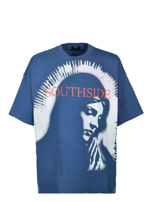 BREATH Maria Graphic-print T-shirt - Blue
