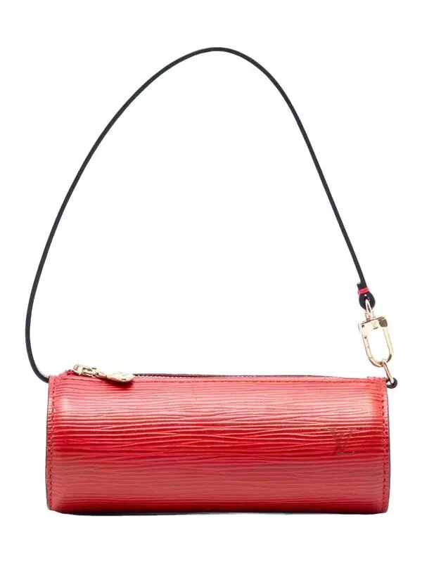 LOUIS VUITTON Epi Pochette Soufflot Handbag - Red