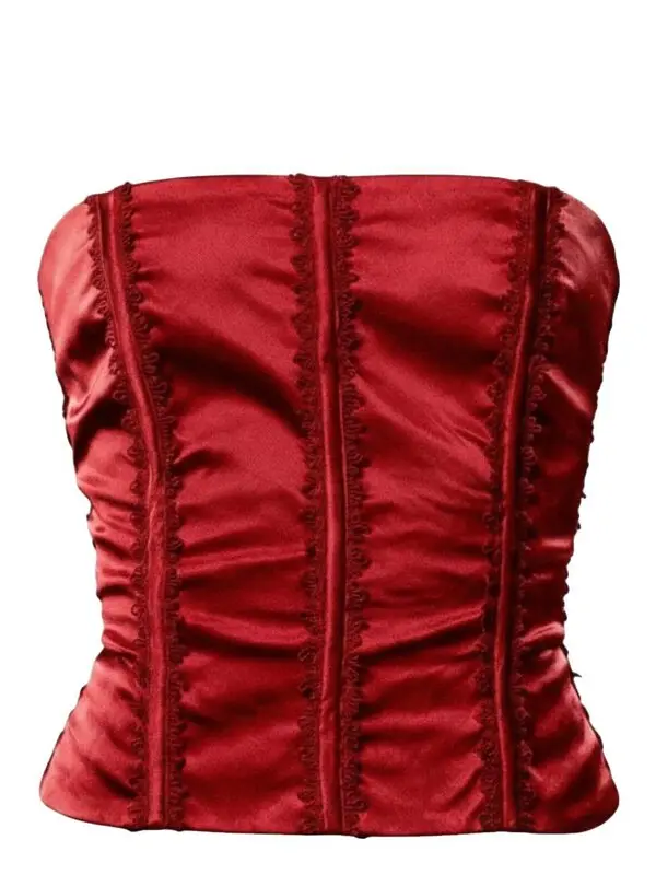 THE COOLGIRL NYC Jane Corset - Red