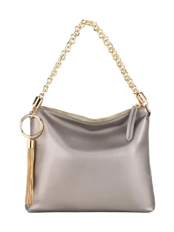 MKF COLLECTION - J'OMOR Brigitte Shoulder Bag - Silver
