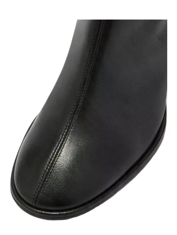 AeydĒ Catherine Leather Boots - Black