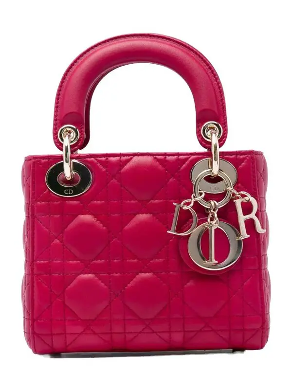 Dior Mini Lady Satchel - Red