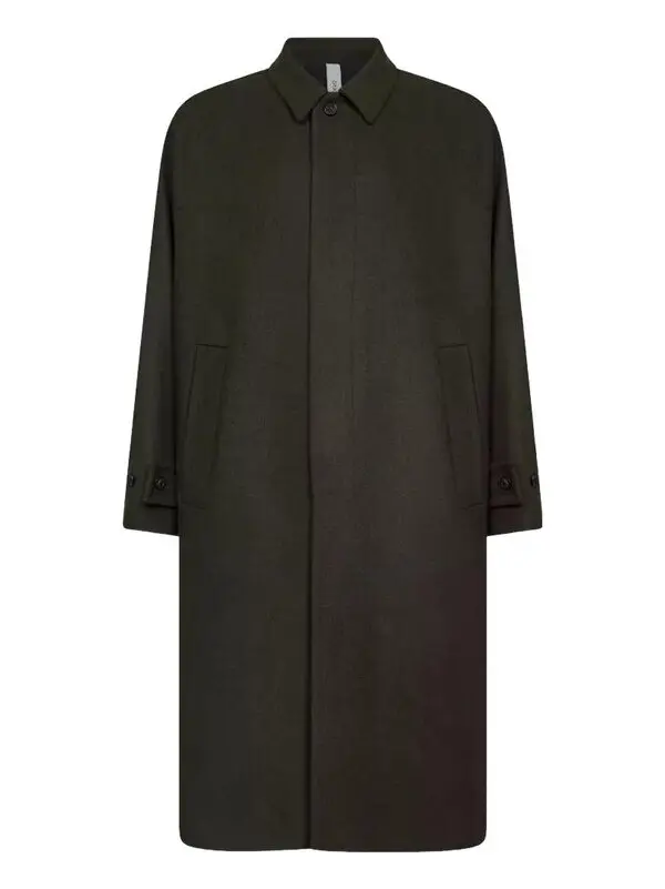 HEVO Baia Del Monaco Single-breasted Coat - Green