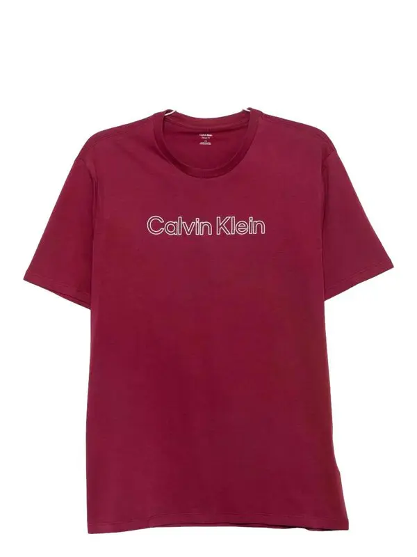 Calvin Klein Logo-print T-shirt - Red