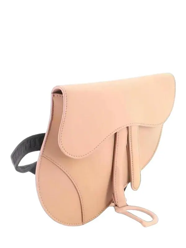Dior Saddle Leather Mini Belt Bag - Neutrals