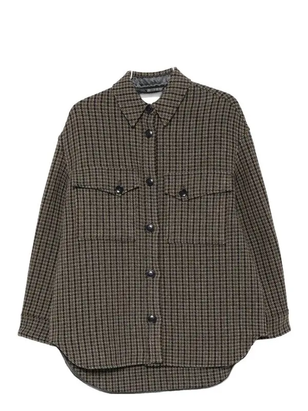 Closed Wool Shirt Jacket - Green